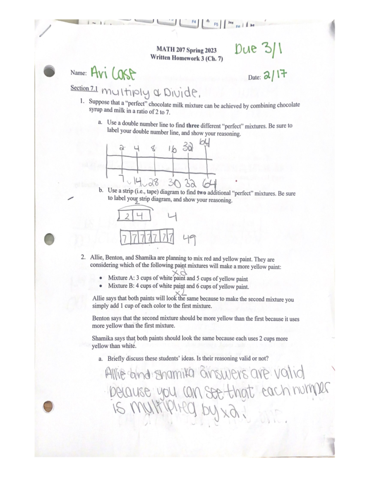 Case Math 207 written homework 3 - MATH 207 - Studocu