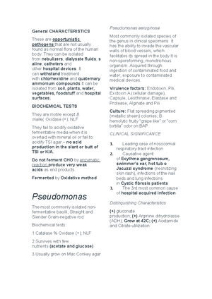 Microbiology - Non-enteric gastrointestinal pathogens (outline ...