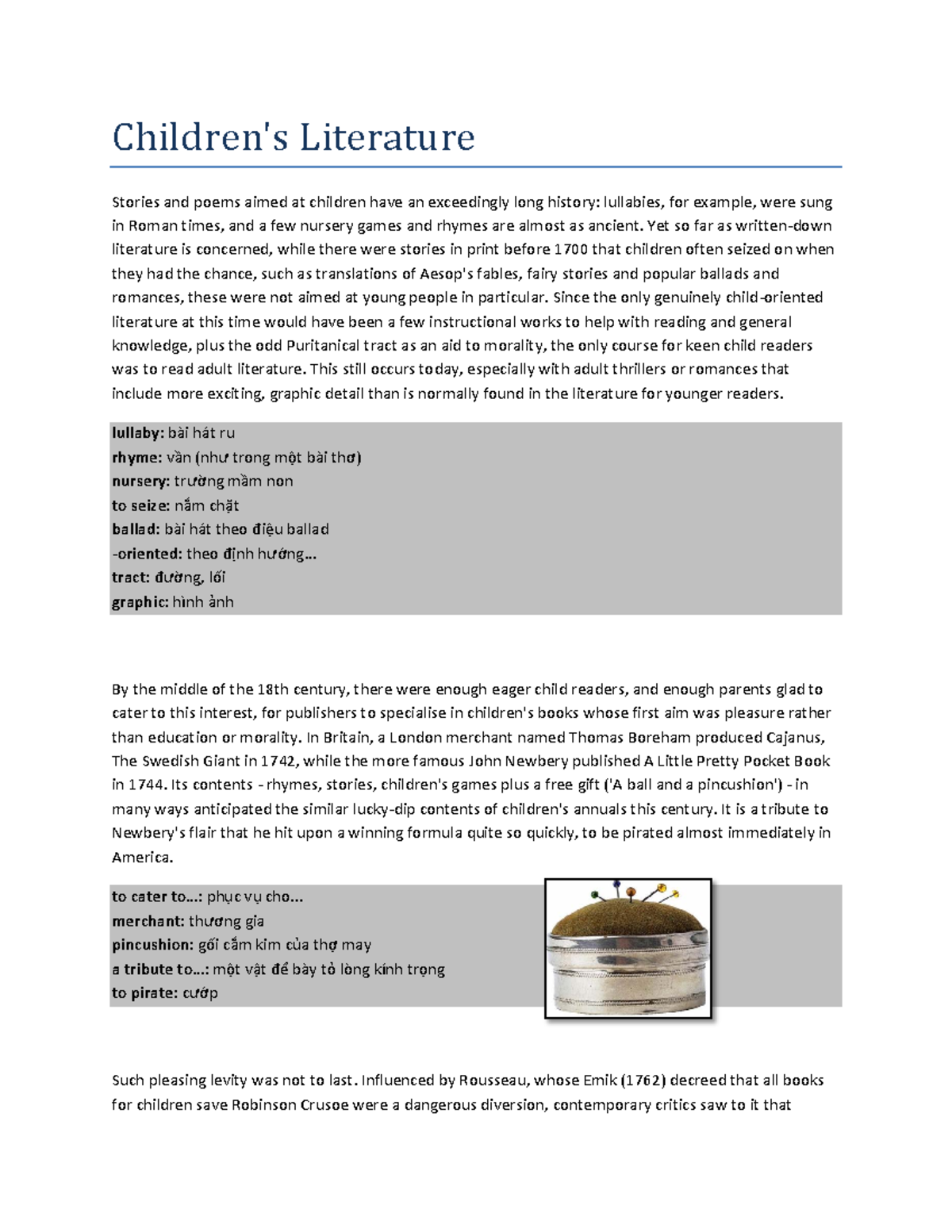 Realtest 5-childrenliterature - Children's Literature Stories and poems ...