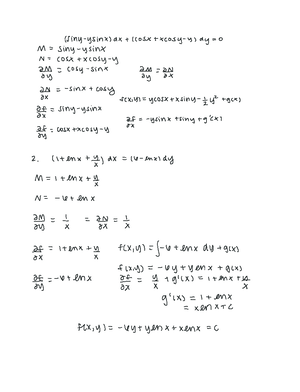 Test 1 review - practice - Math 1620, Calculus II Test 1 - Practice ...
