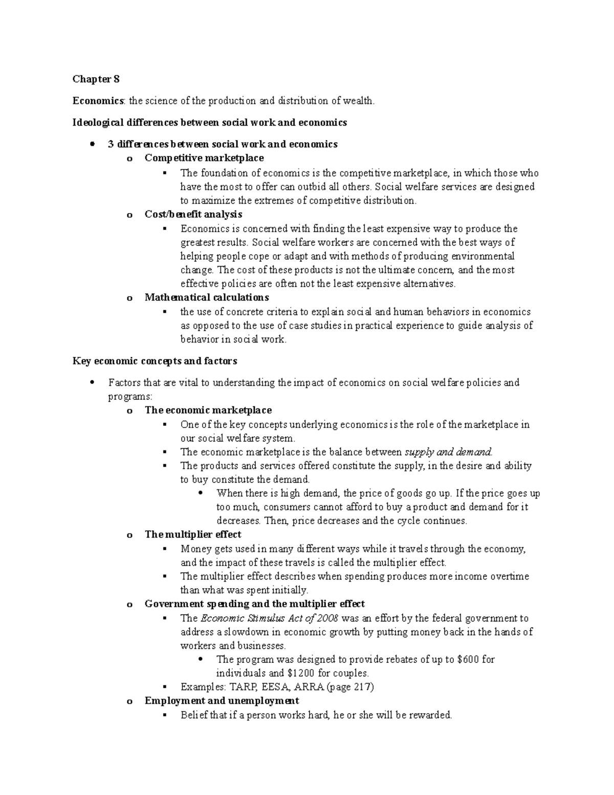 Chapter 8 notes - PPS 702 - SLU - Studocu