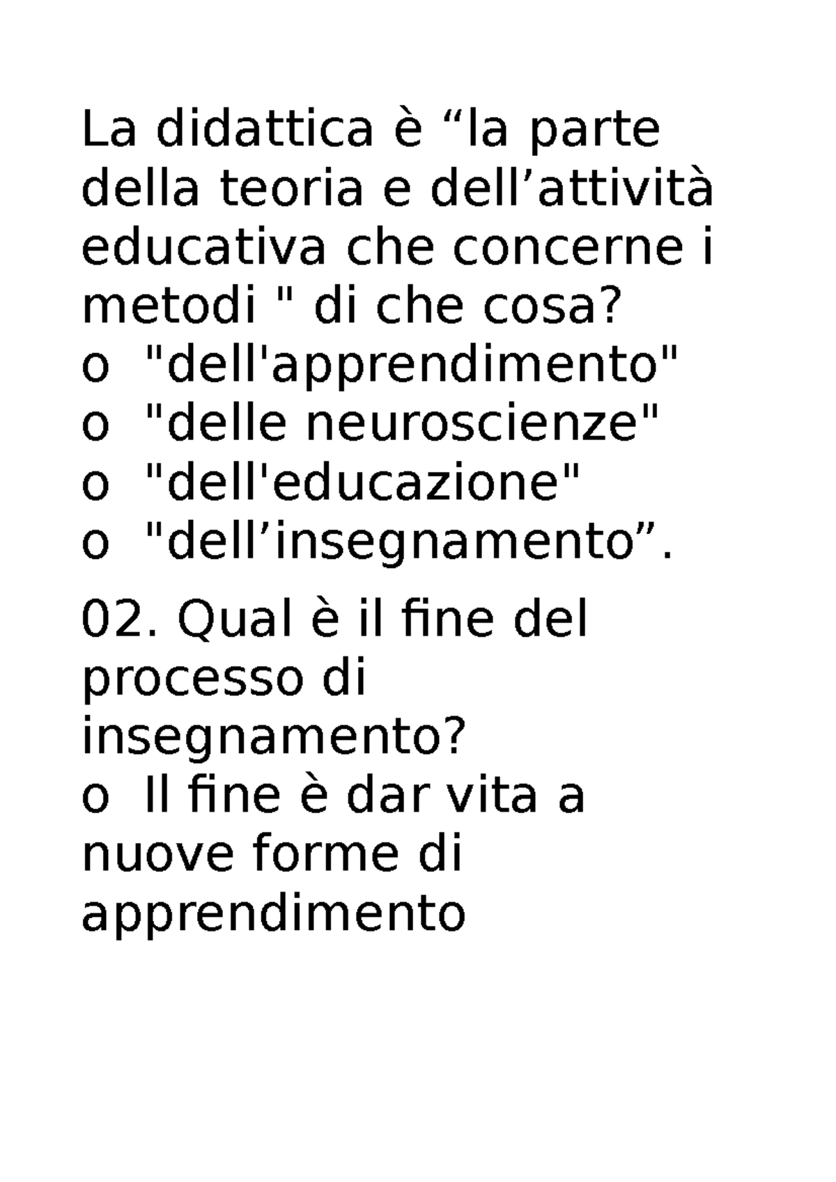 Didattica e pedagogia official - La didattica è “la parte della teoria ...
