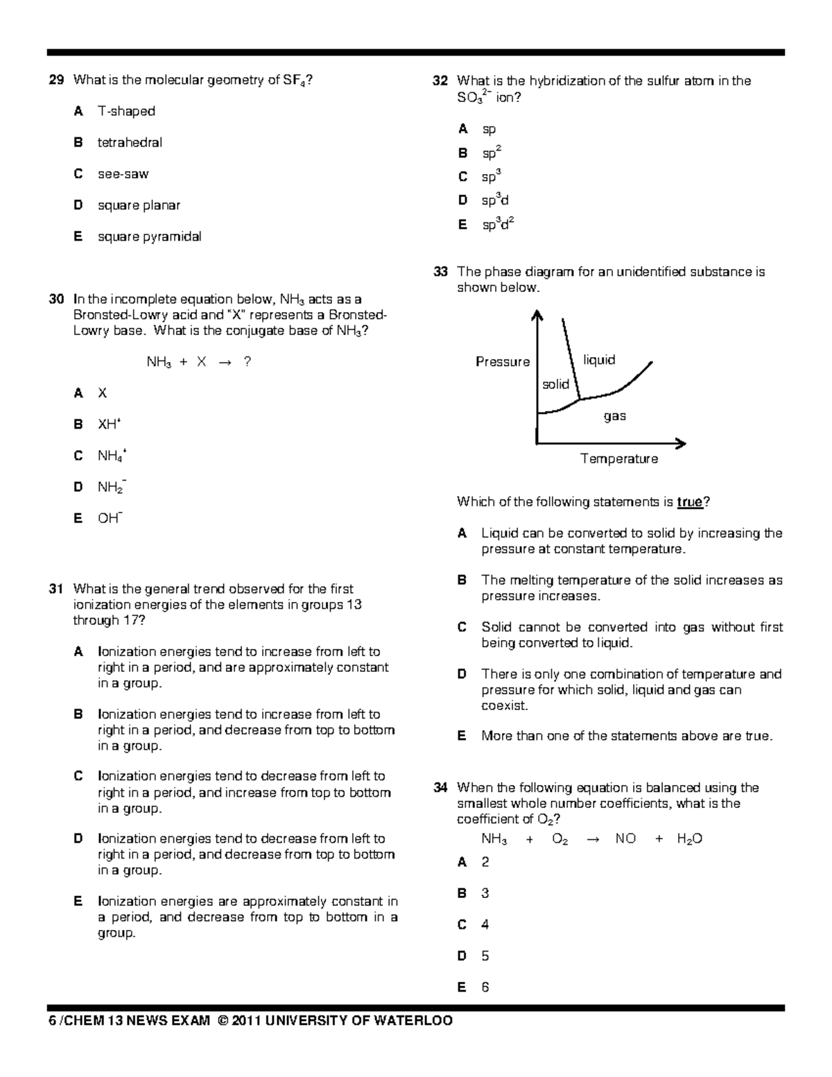 Chem-13-news-2011 6 - hfouahfgjndfkghdfiughaifjgbfhg[usbgdsjgbousgda - 6 /CHEM 13 NEWS EXAM ...