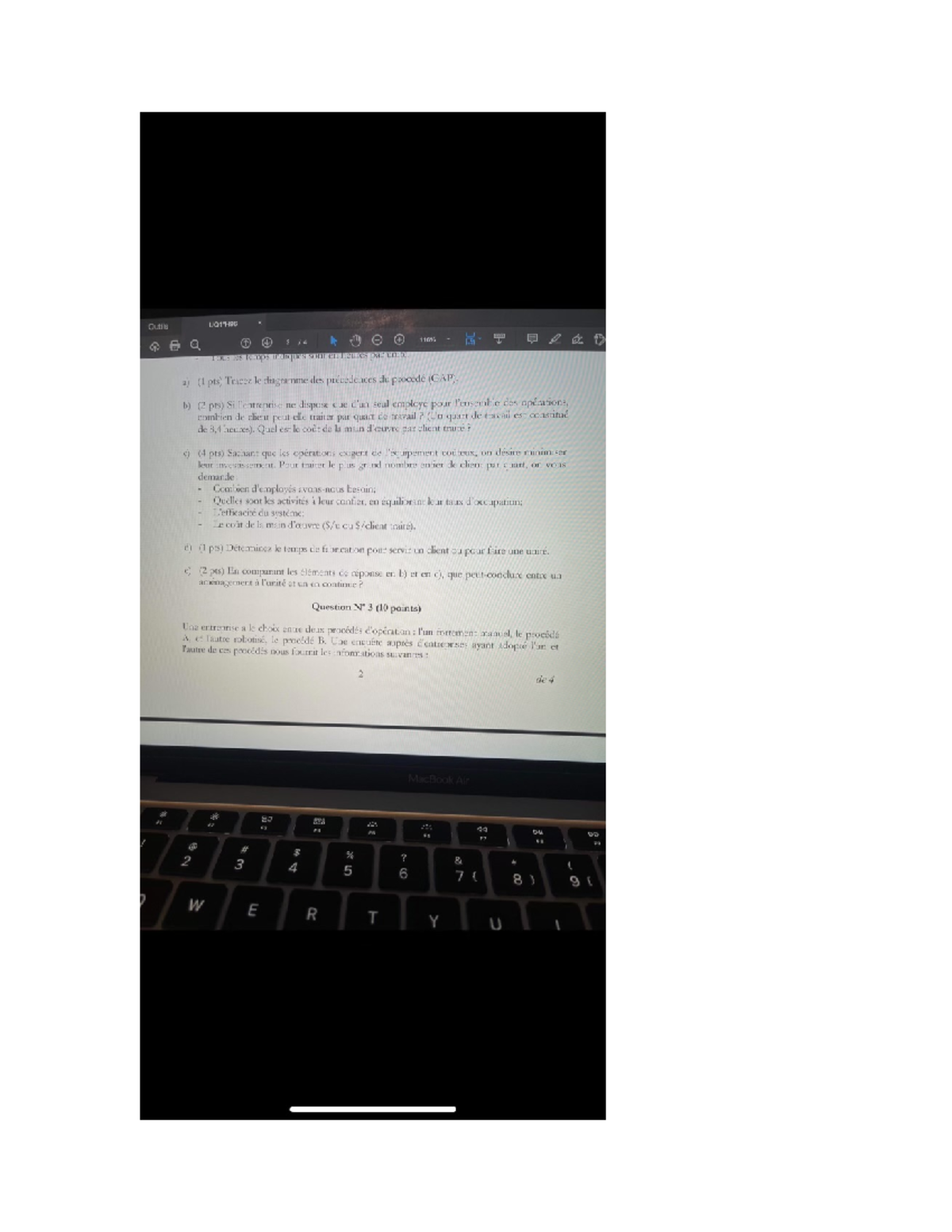 Benedetti q 3 - exam - ADM1069 - exam - Studocu
