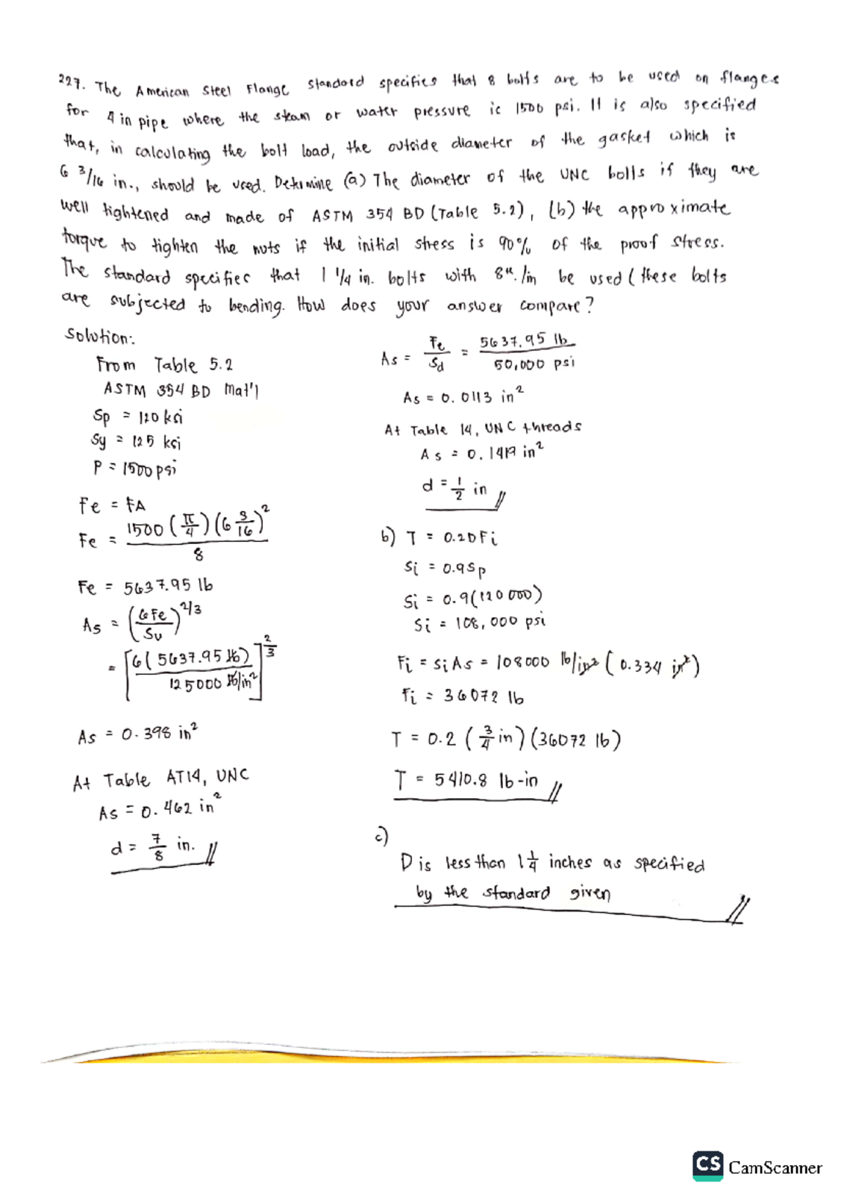 Machine Design 1 - BS in Industrial Engineering - CamScanner - Studocu