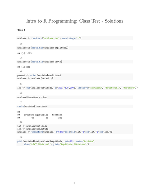 Lab 2 - lab - Intro to R Programming: Lab 2 Scalar summary functions ...