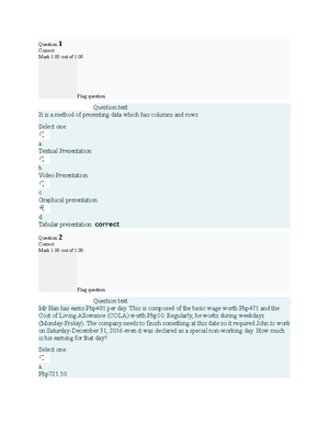 TOR Request Information Sheet - Cost Accounting - Studocu