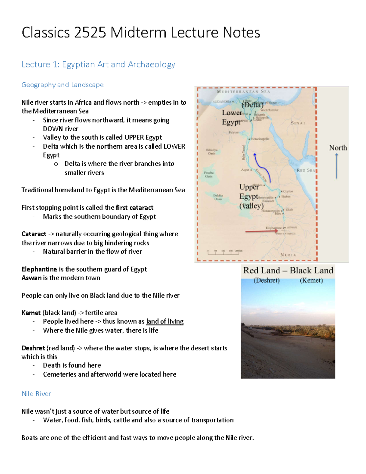CS2525 final notes - Classics 2525 Midterm Lecture Notes Lecture 1 ...