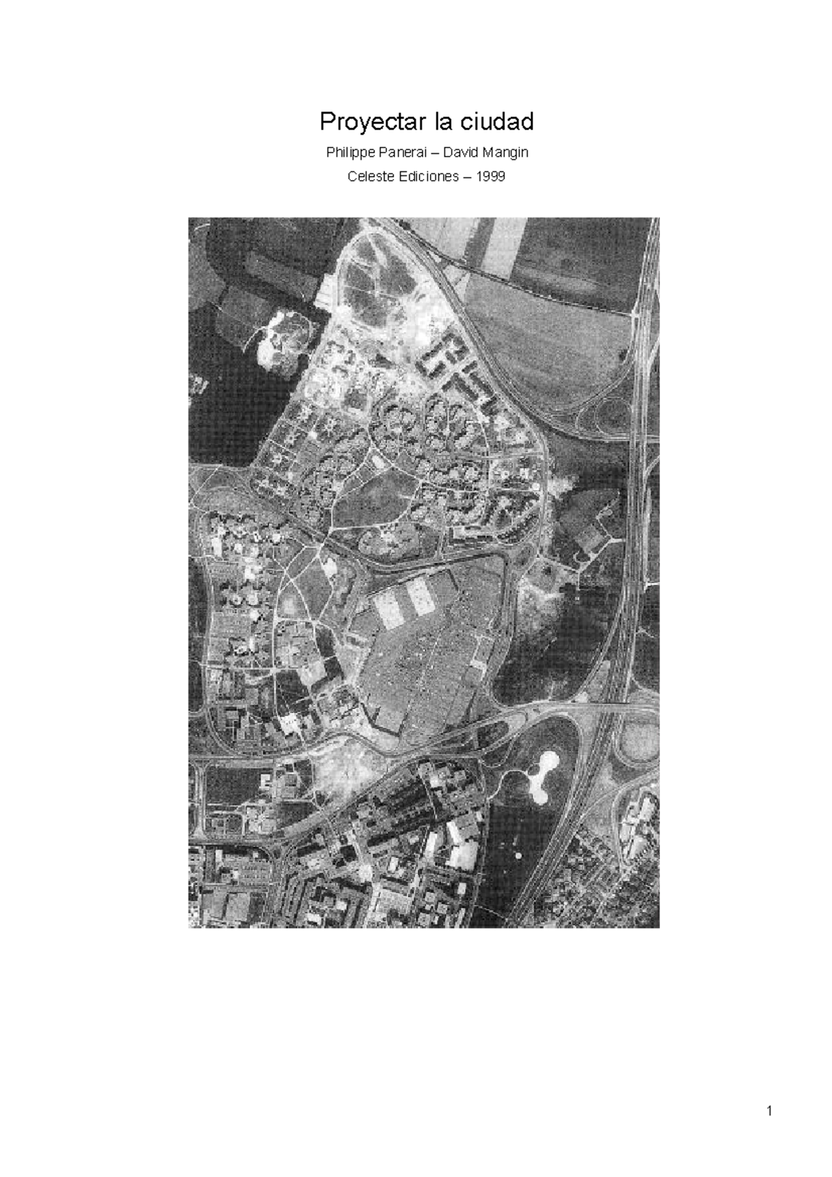 01 Proyectar-La-Ciudad - - Studocu