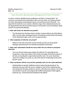 OB Ward Reviewer in Nursing 2 Related Learning Experience - OB Ward ...