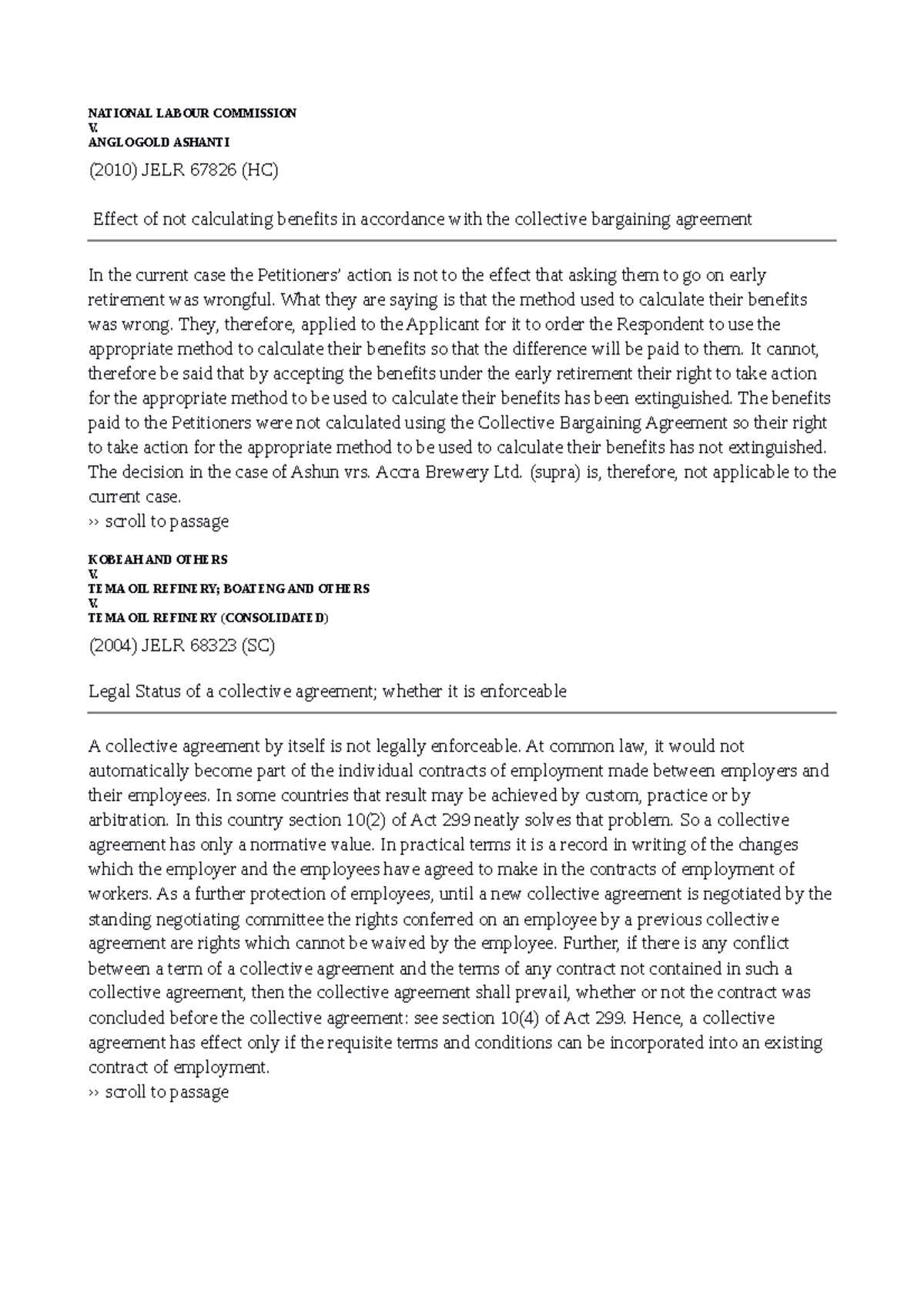 Principles of labour law cases - NATIONAL LABOUR COMMISSION V ...