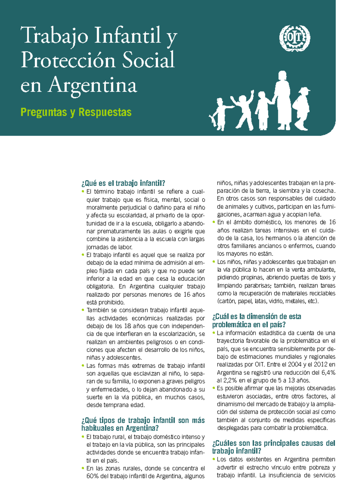 1 pyr - trabajo infantil - ¿Qué es el trabajo infantil? El término ...