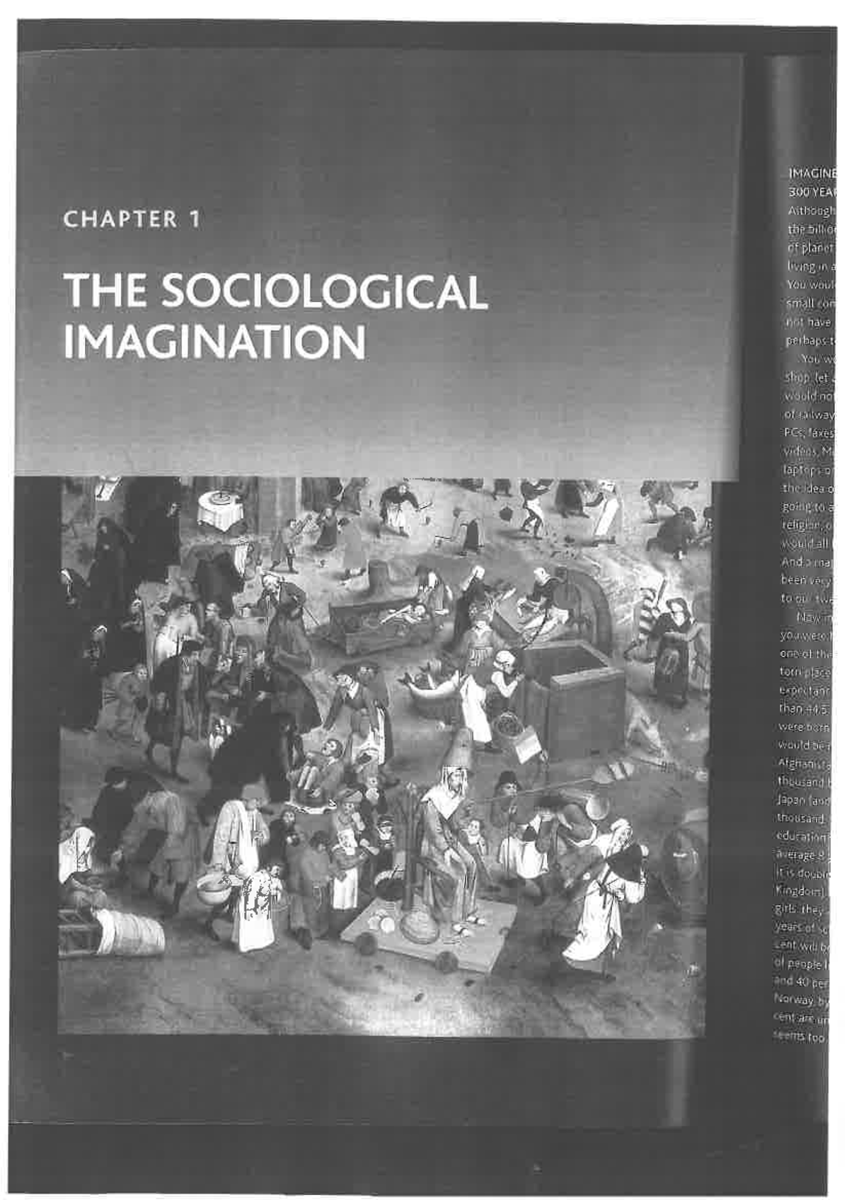 Sociological Imagination - SOCY101 - Studocu