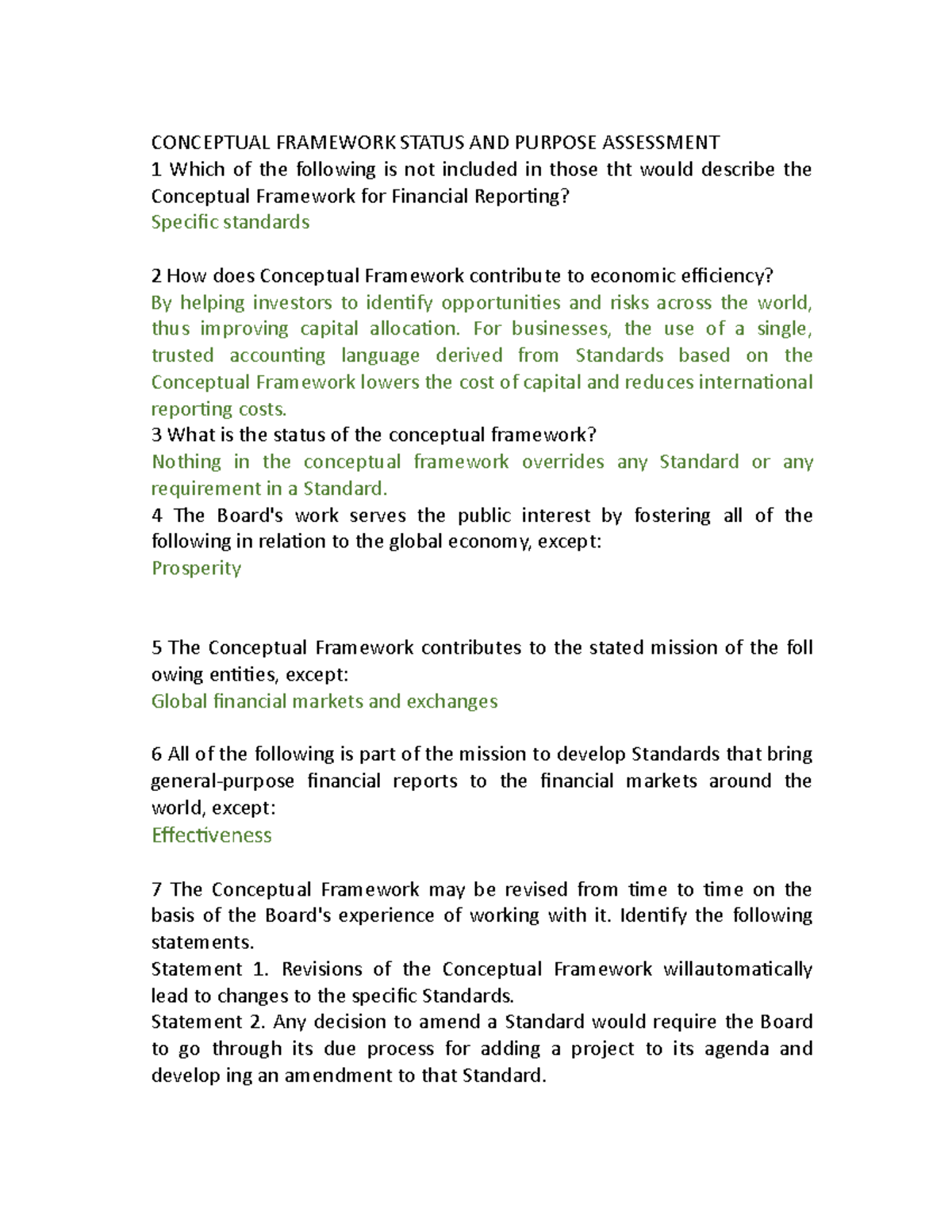Microsoft Word - CONCEPTUAL FRAMEWORK STATUS AND PURPOSE - CONCEPTUAL ...