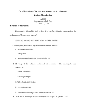 RPMS-SY-2021 2022 Teacher- Reflection-FORM TRF - DIRECTIONS: Reflect on ...