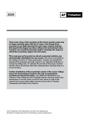 AP Macro 2018 - APMacroeconomics Practice Exam From the 2018 ...