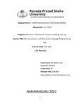 Microprocessor and Assembly Language - CSE-233 - R P Shaha University ...