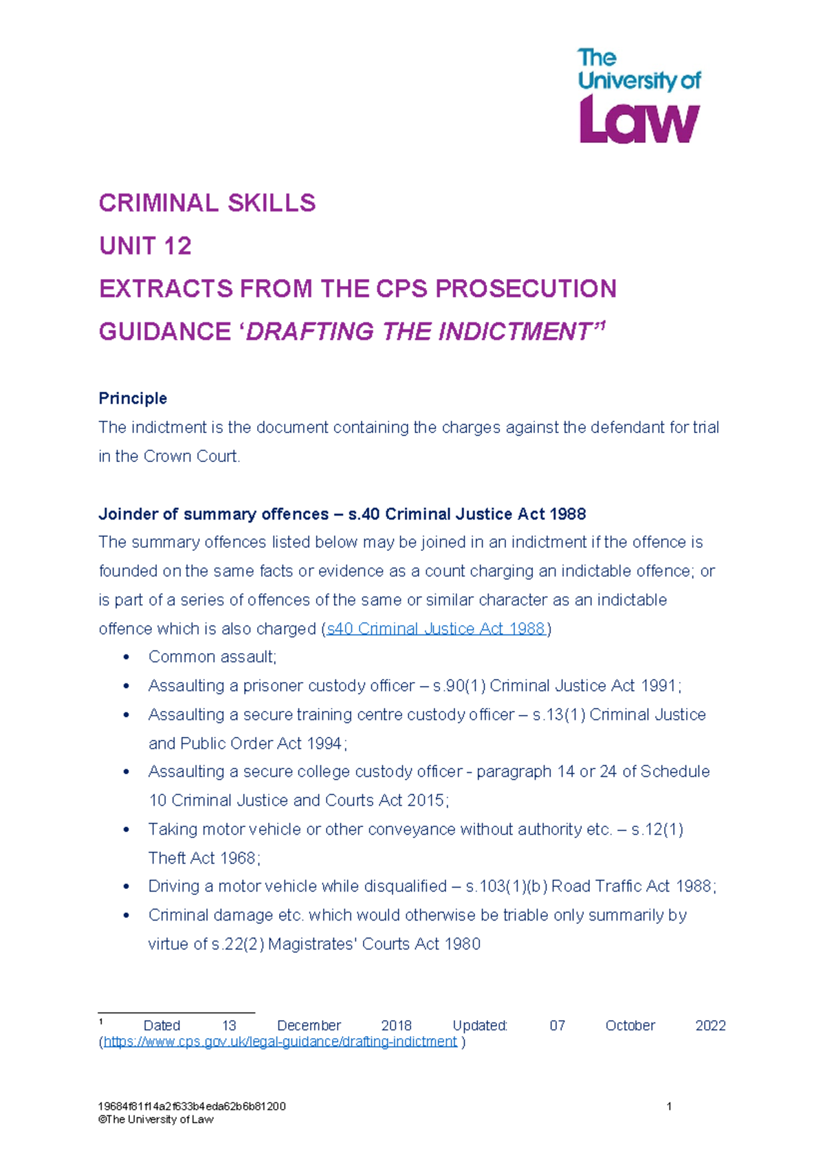 2324 skill crim unit12 ce01 cps drafting guide extract - CRIMINAL ...