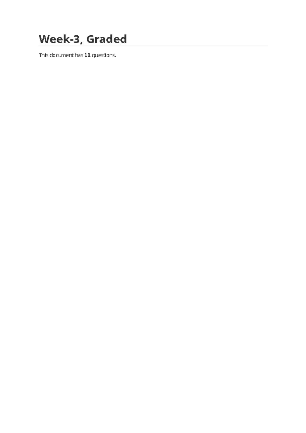 Python Week 3 Ga Week 3 Graded This Document Has Questions Question