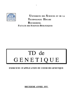 Chapitre V (Partie 02) - wow - Chapitre V : La régulation de l’expression génétique chez les ...