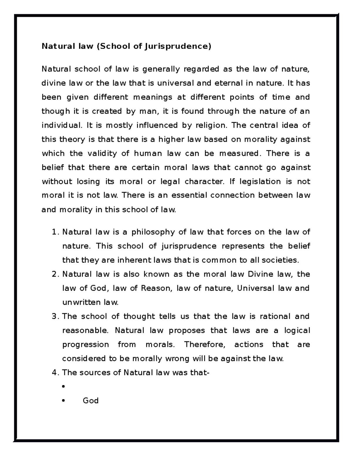 426999 1617517453 - Natural law (School of Jurisprudence) Natural ...