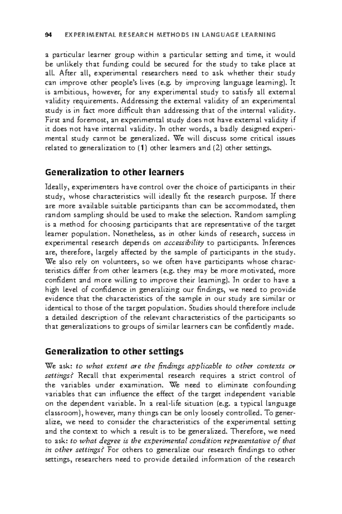 Aek Phakiti Experimental Research Methods in Language Learning ...