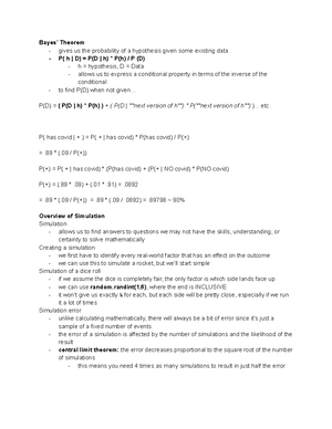 Stat107notes 7 - Lecture notes 7 - Python Functions for Random ...