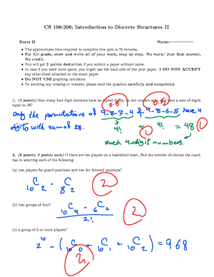 CS111Lec Notes (15) - Discrete Structures @ Rutgers with Professor ...