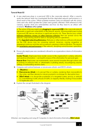 Tutorial Lab Week 05 - IS351 DATA & INFORMATION SECURITY | SEM 1 2024 Tutorial Week 0 5 1 - Studocu