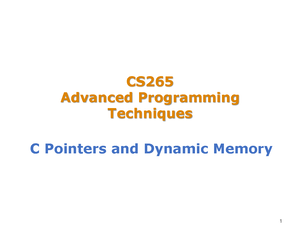 Unix-continued - Lecture 3 - CS Advanced Programming Techniques Unix ...
