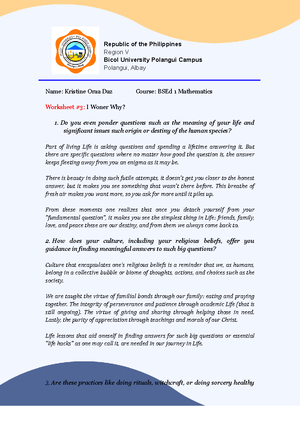 A Detailed Lesson PLAN IN MATH 5 Sample - Bicol University Polangui ...