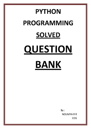 V Sem BCA QUESTION BANK 2021 - MANGALORE UNIVERSITY COMPUTER SCIENCE TEACHERS’ ASSOCIATION ...