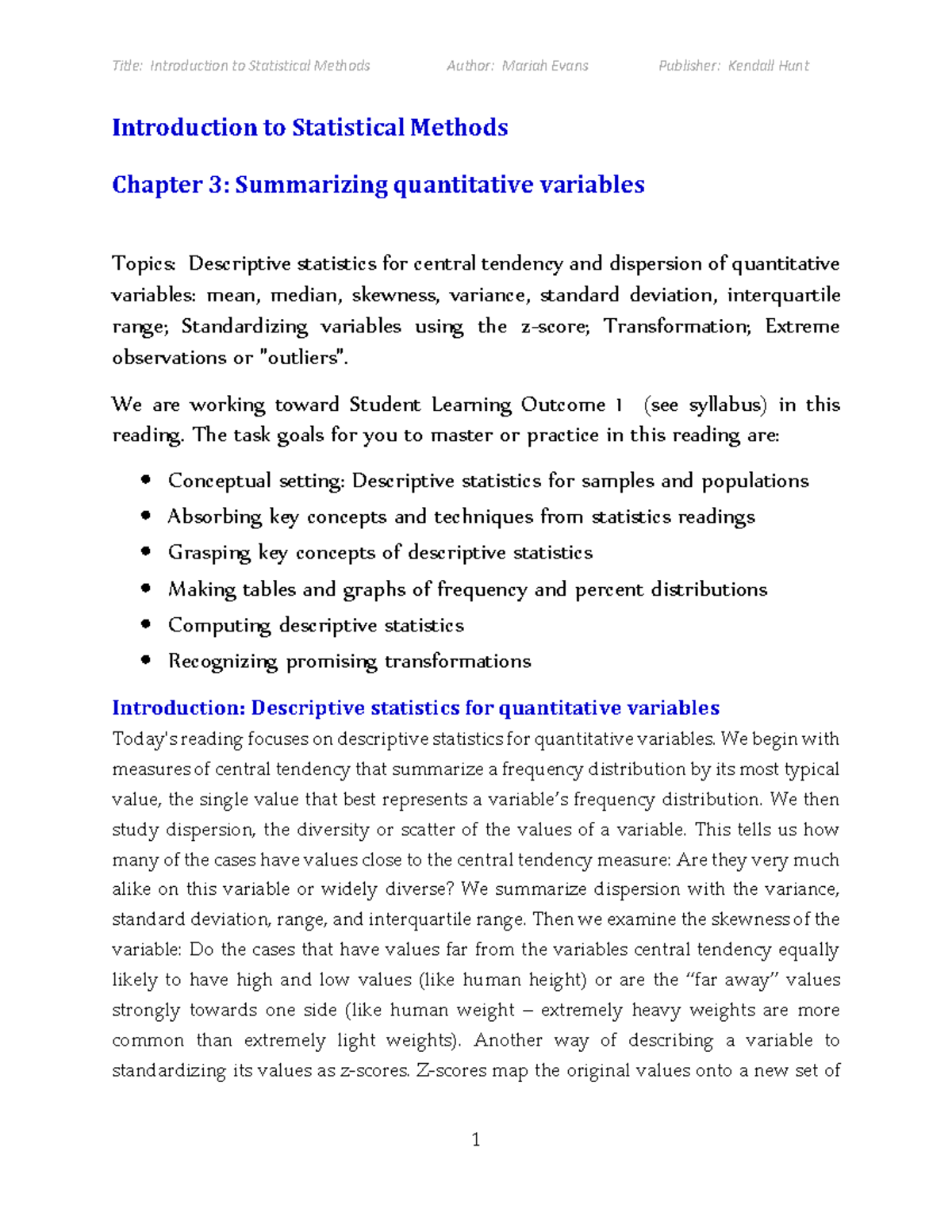 8:31 - Reading Notes - Introduction to Statistical Methods Chapter 3 ...