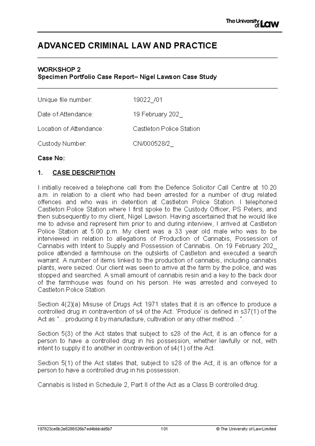 2324 acp ws02 ce02 portfolio report - ADVANCED CRIMINAL LAW AND ...