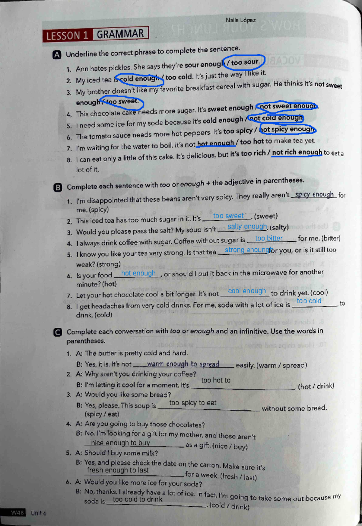 Workbook level 4 - Inglés IV - Studocu