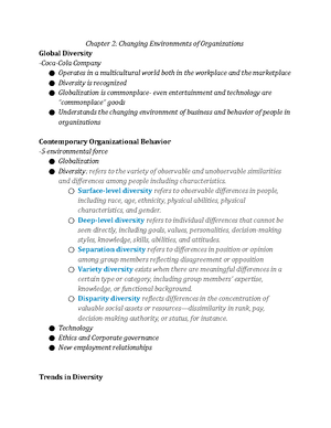 Chapter 4 Managing People and Organization - BMGT 335 - MSU - Studocu
