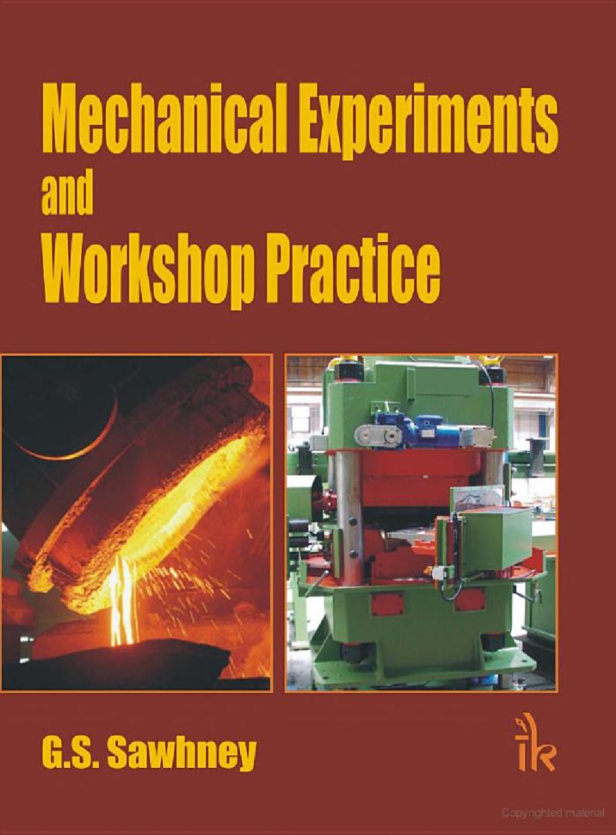161149004 Mechanical Experiments and Workshop Practice - Engineering ...
