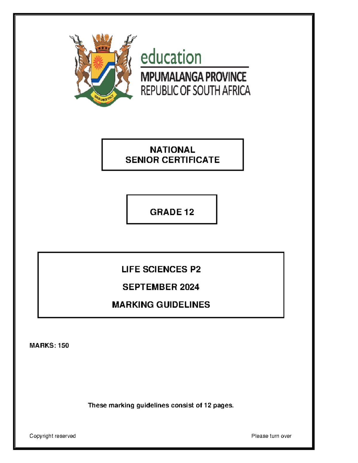 Ec796ed5 eb21 4d14 84b1 1a056d03e464 - GRADE 12 MARKS: 150 These ...