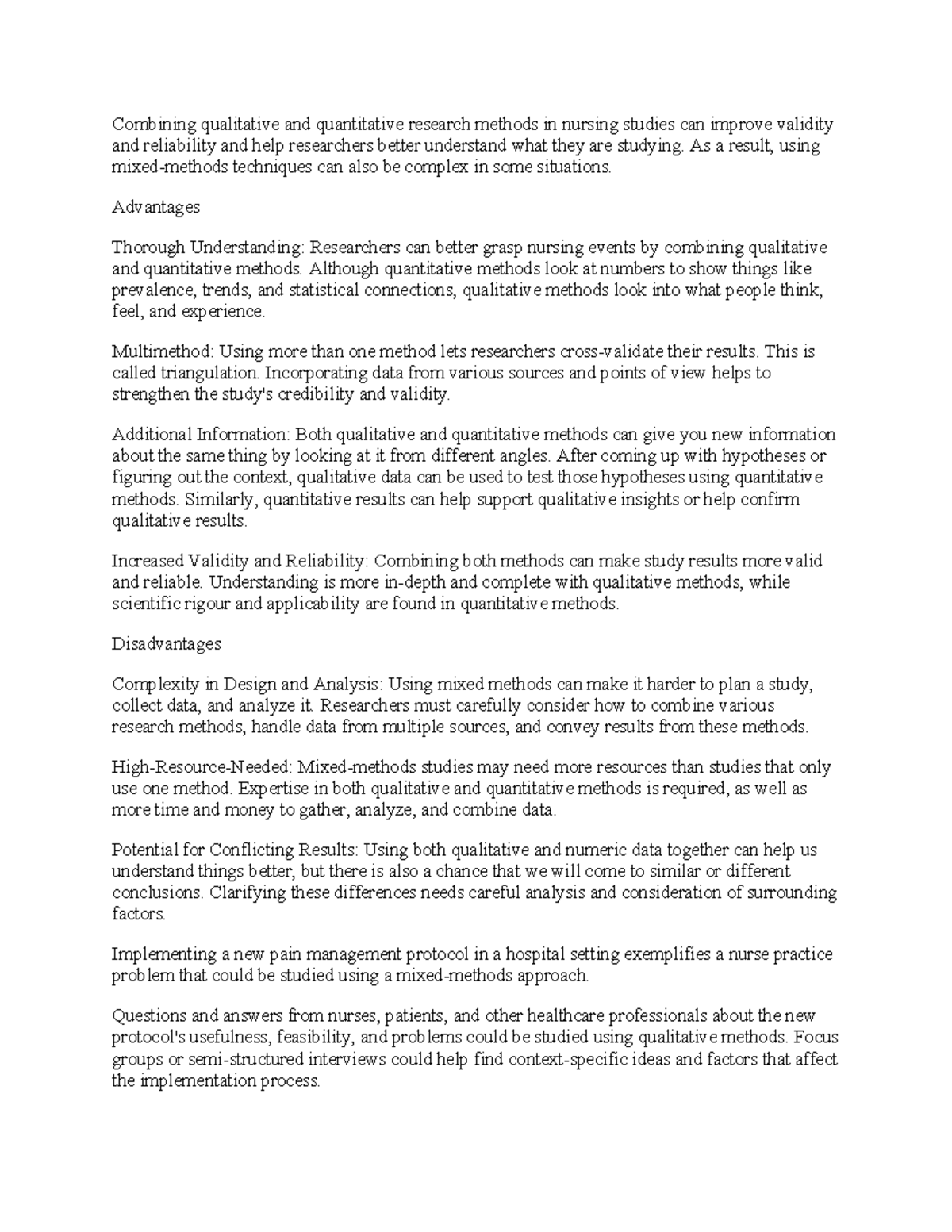 Untitled document.edited - Combining qualitative and quantitative ...