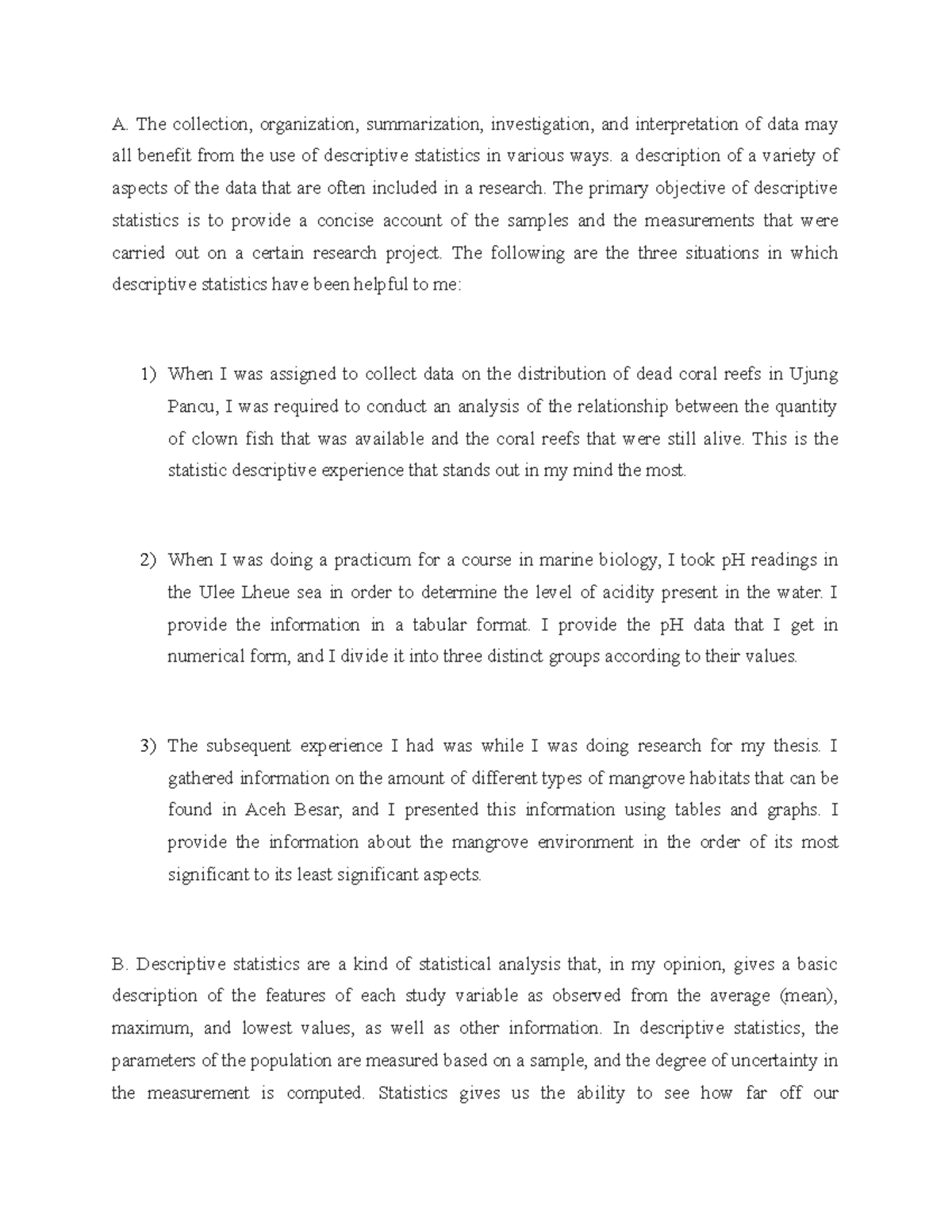 Tutorial Work - example of several question that working with class ...