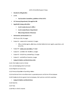 ACTG 470-Module Two - ACTG 470-Module Two integrity and objectivity ...