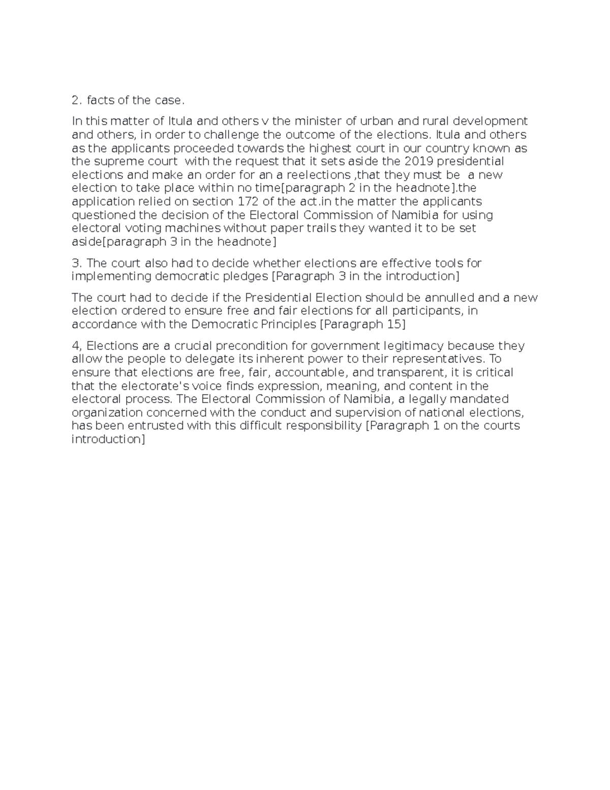 Itula v Minister of Urban and Rural Development (A 1-2019 ) [2021] NASC ...