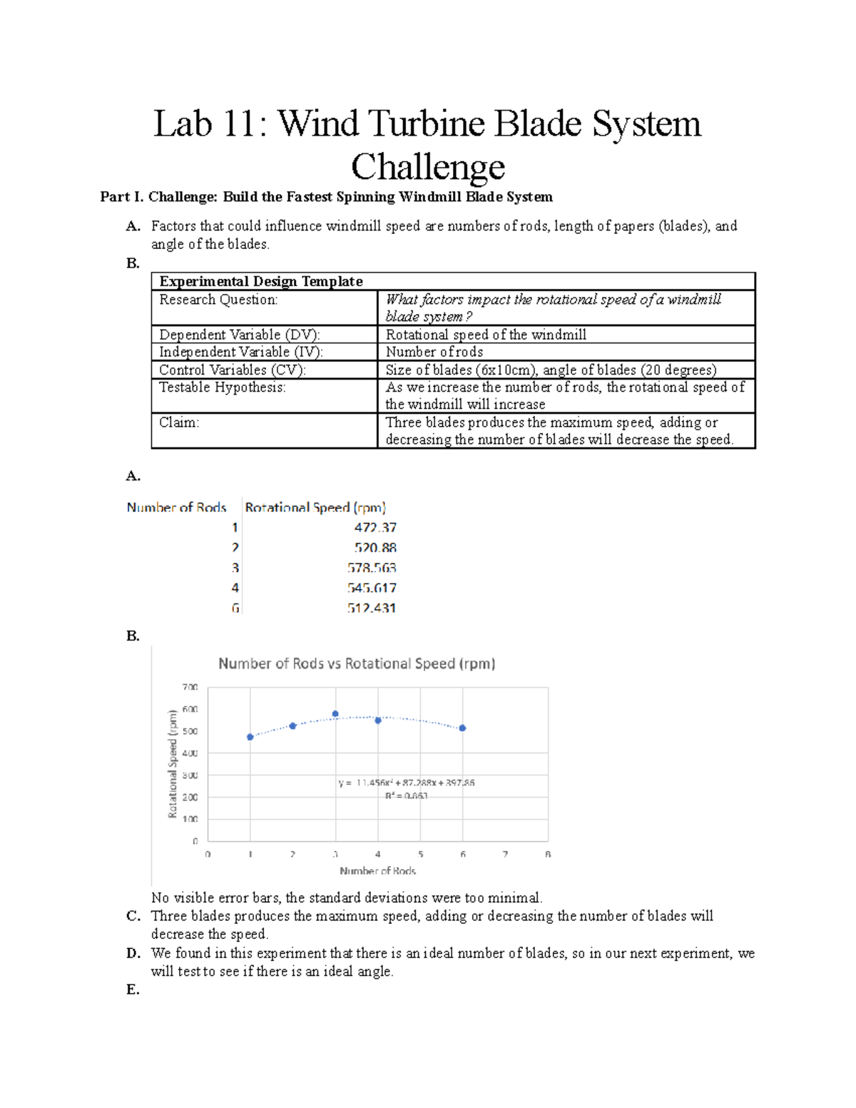 Lab 11: Wind Turbine Blade System Challenge - Challenge: Build the ...