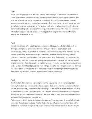 Identifying Perspectives - Part 1 Case Study #1: The neurobiological ...