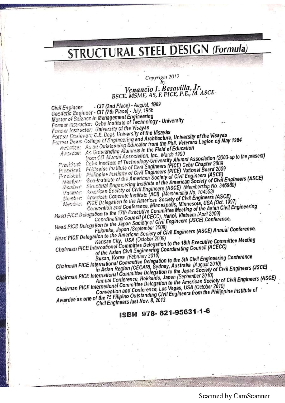 Steel Design reviewer - STRUCTURAL STEEL DESIGN (Formula) Copyright ...