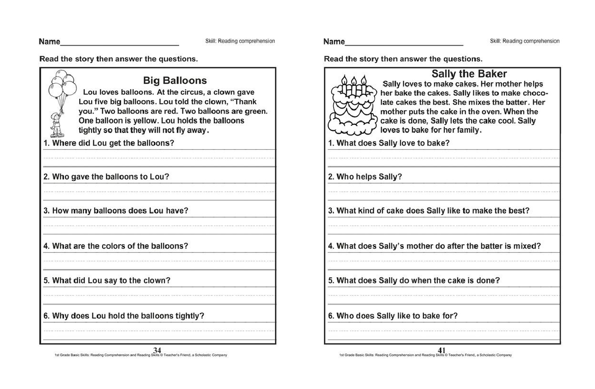 Written worksheet( reading comprehension) - Name Skill: Reading ...