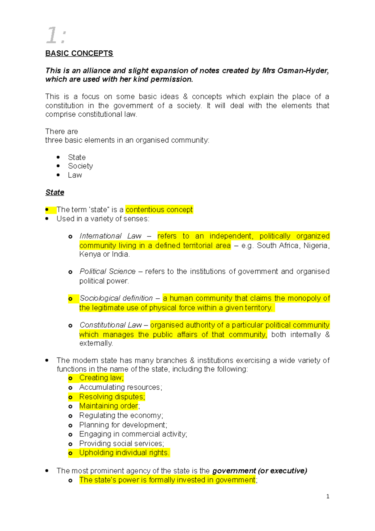 Basic Concepts - consolidated notes - BASIC CONCEPTS This is an ...