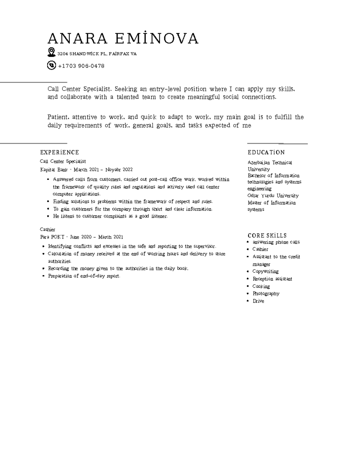 Anara Eminova - Final Exam Study Guide for RREGRTGTG4 - 3204 SHANDWİCK PL, FAİRFAX VA +1703 906 ...