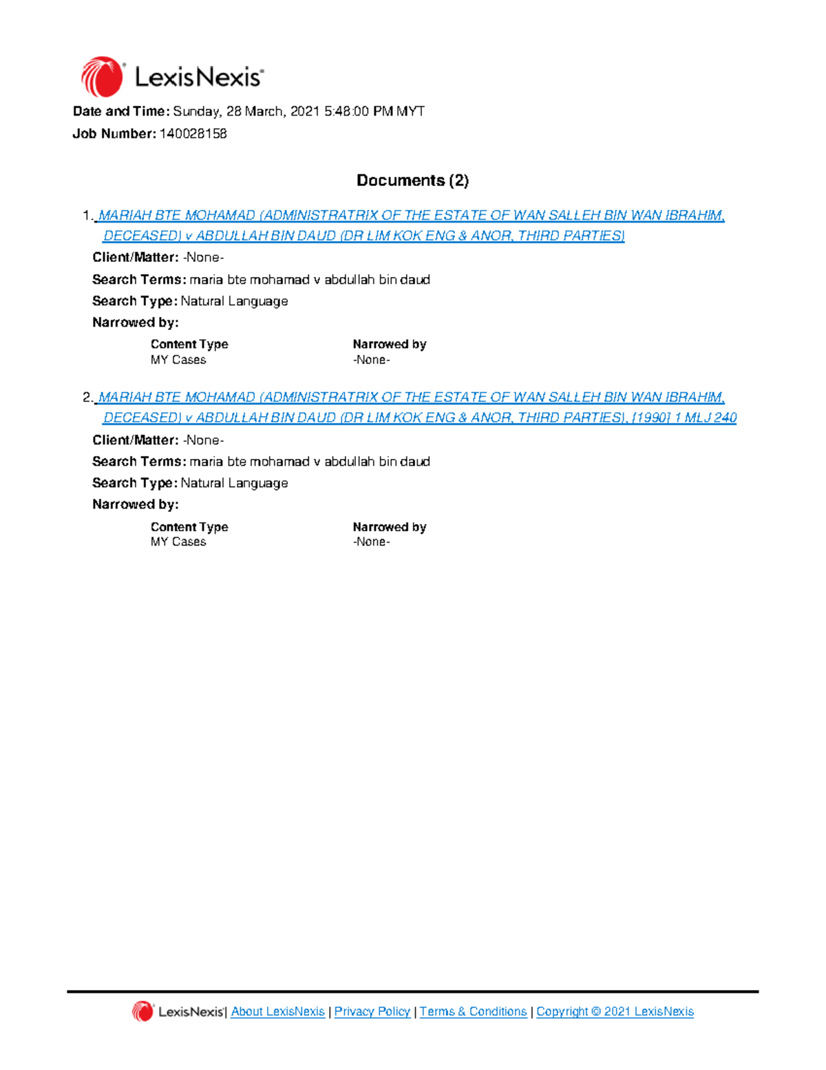 Files - cases - | About LexisNexis | Privacy Policy | Terms ...