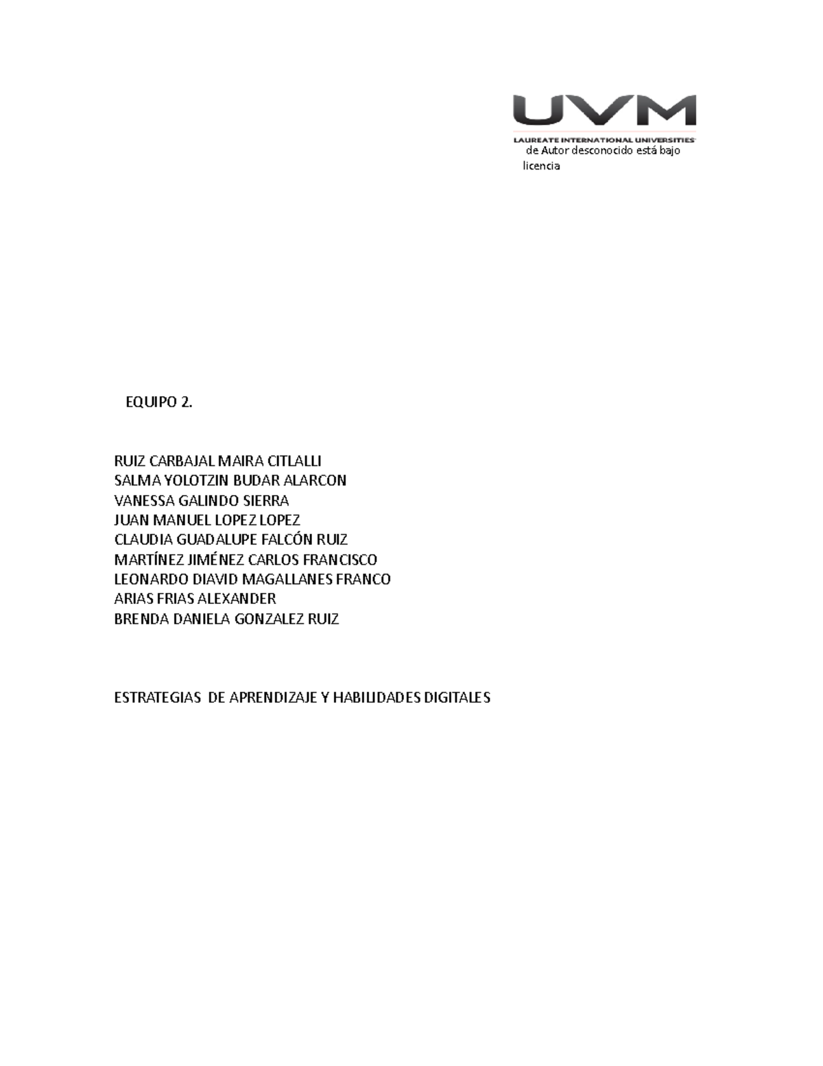 MAPA Conceptual - EQUIPO 2. RUIZ CARBAJAL MAIRA CITLALLI SALMA YOLOTZIN ...